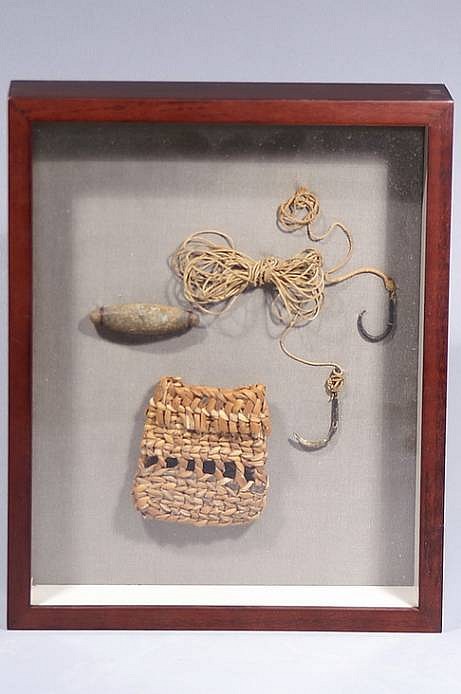 Peru | Colorful Chancay Gauze with Abstract Faces | | David Bernstein ...