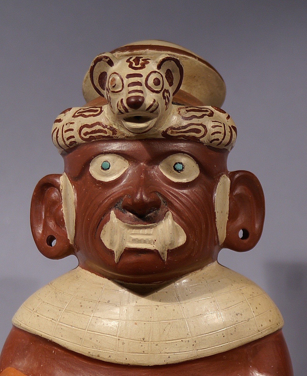 Peru | Moche Grayware Rattle Cup with the Decapitator | | David ...