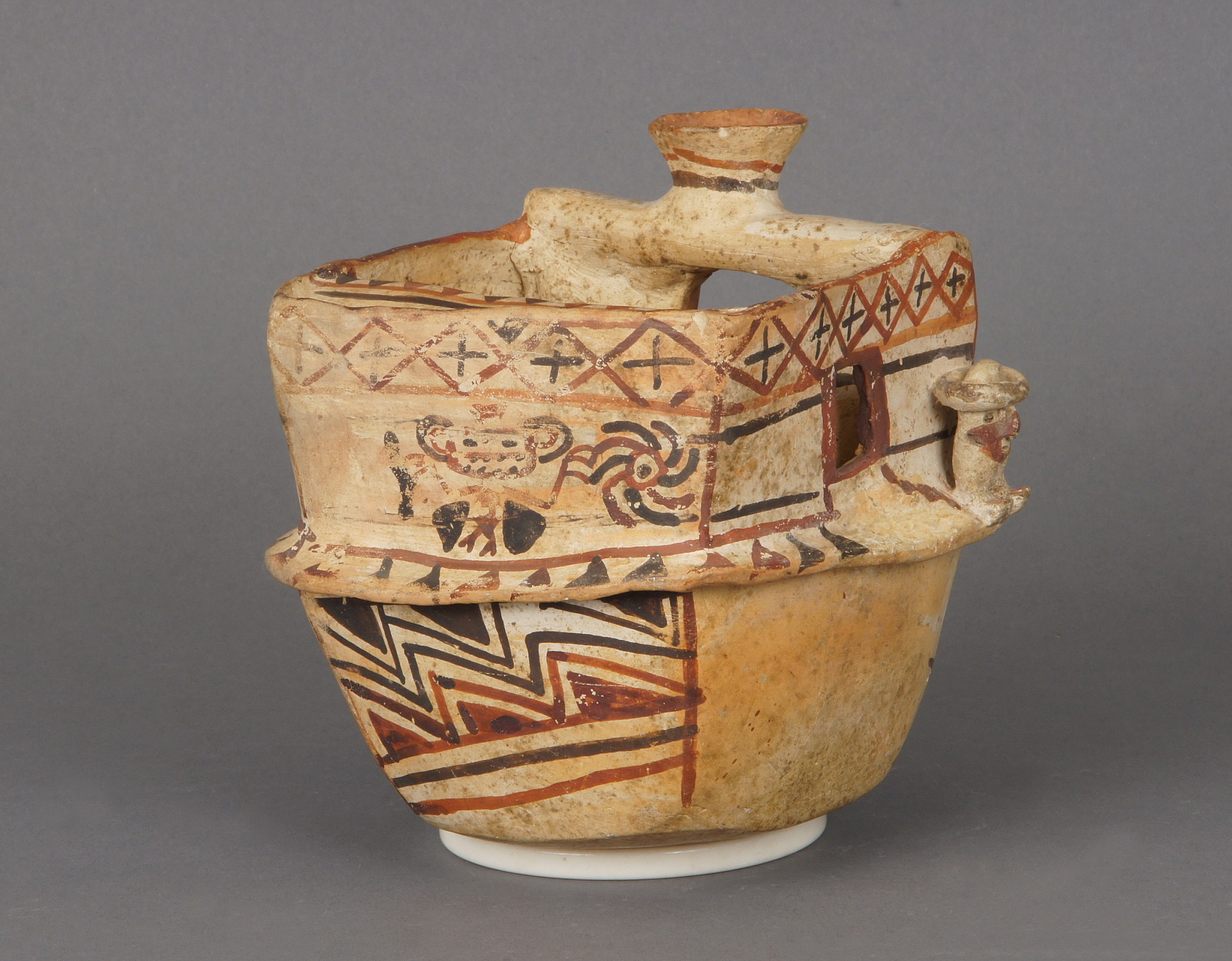 Peru | Recuay Ceramic House Scene | | David Bernstein Pre-Columbian Art ...