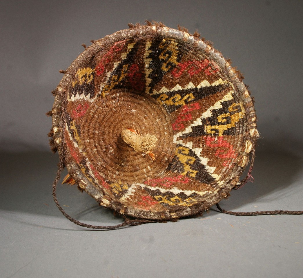 Chile | Inca feather shaman's mask with feather Nose appendages ...