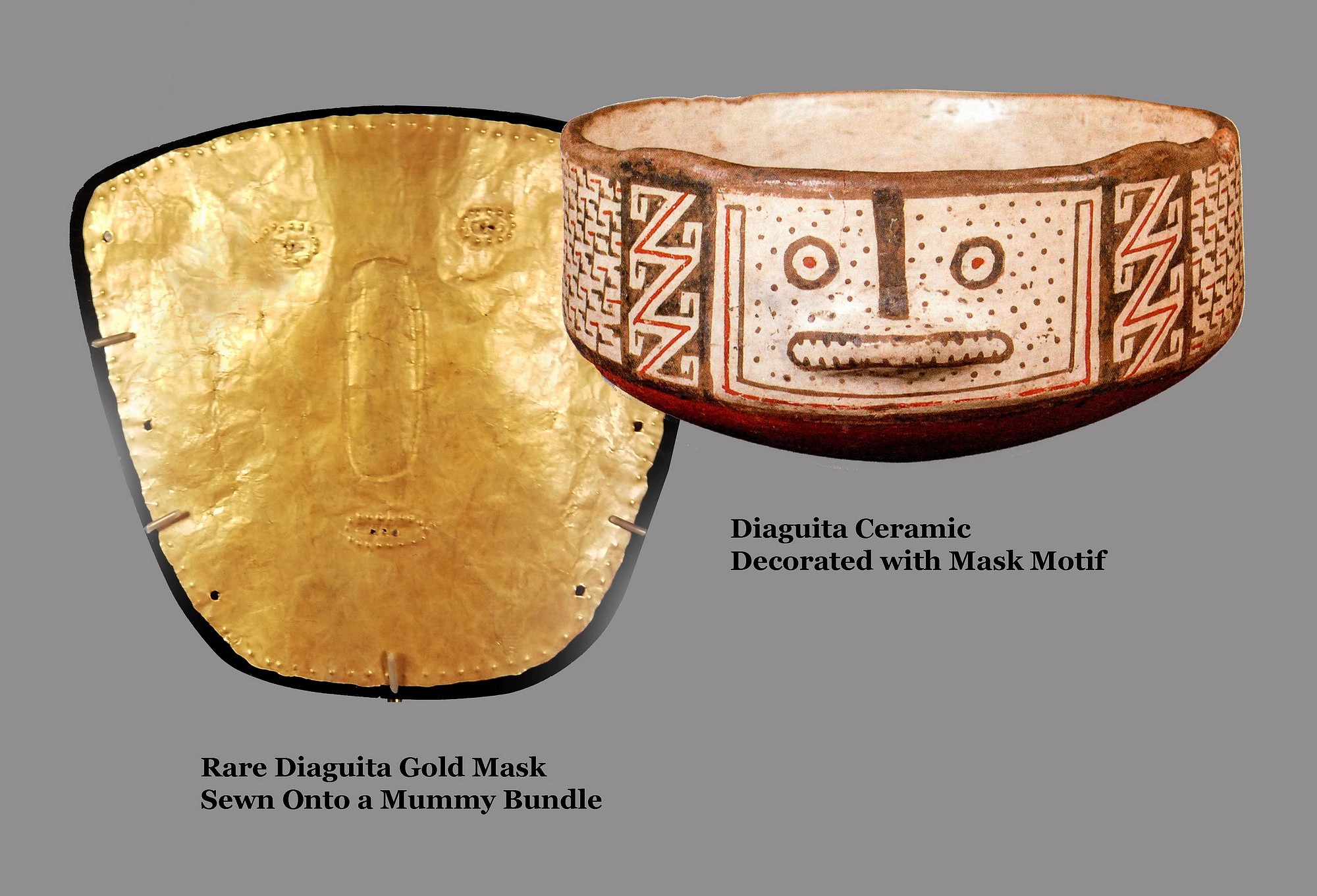 Chile | Inca feather shaman's mask with feather Nose appendages ...