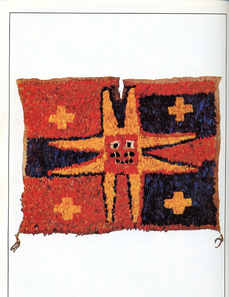 Peru | Early Nazca/Sihuas Feather Tunic With the Eight Pointed Star On ...