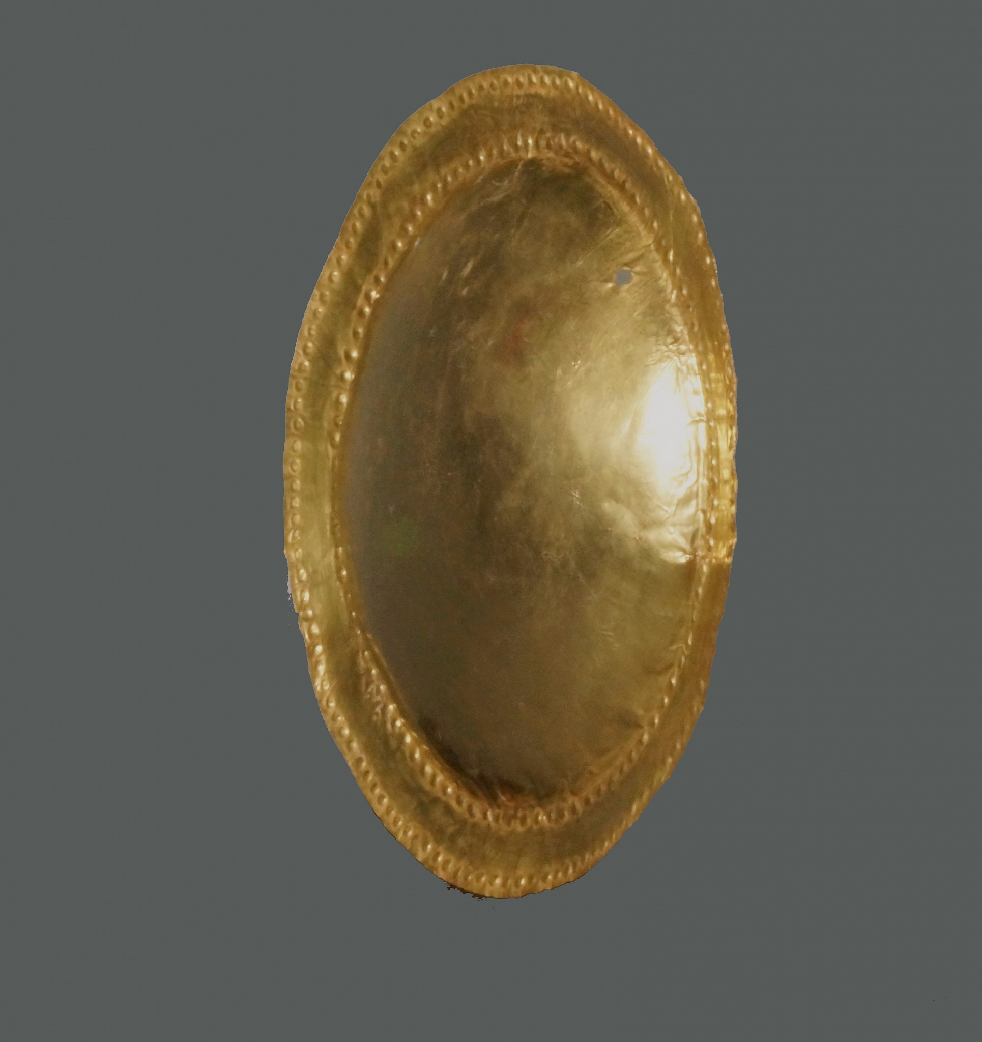 Panama | Macaracas (Cocle) Circular Gold Disc With Concave Center ...