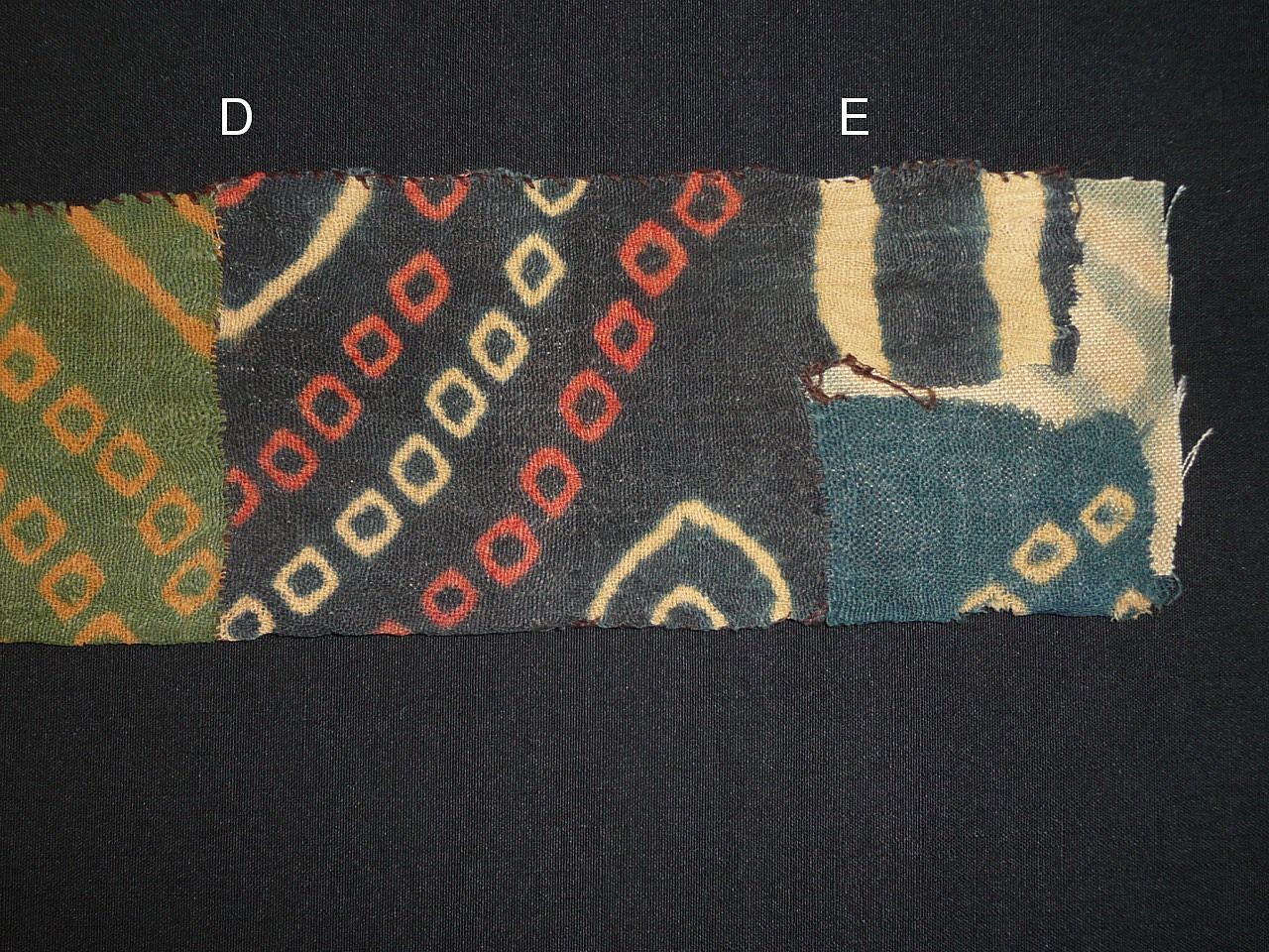 Peru | Colorful Chancay Gauze with Abstract Faces | | David Bernstein ...