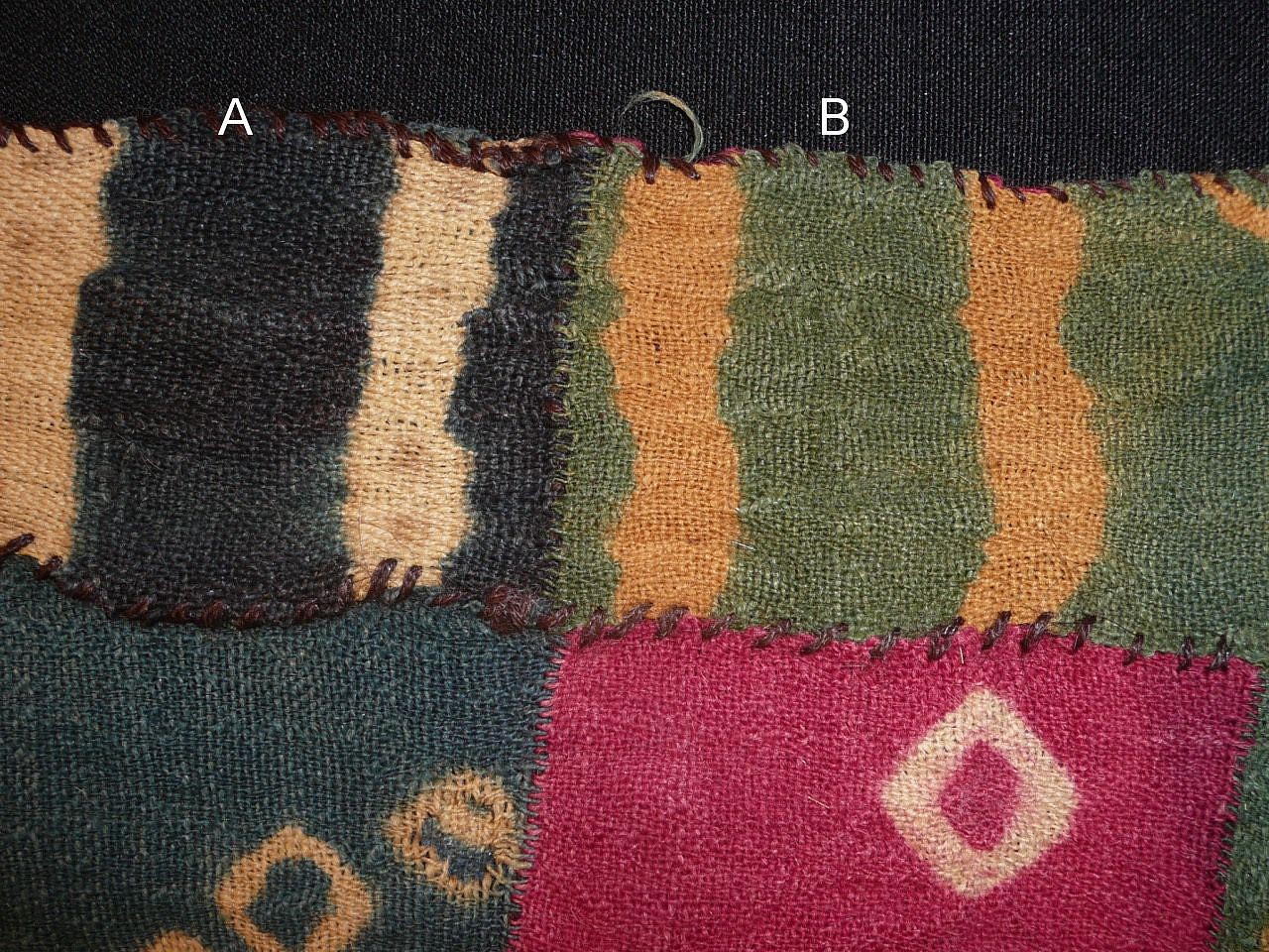 Peru | Early Nazca/Sihuas Feather Tunic With the Eight Pointed Star On ...