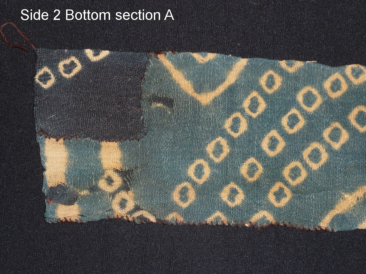 Peru | Colorful Chancay Gauze with Abstract Faces | | David Bernstein ...