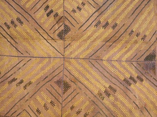 Peru | Colorful Chancay Gauze with Abstract Faces | | David Bernstein ...