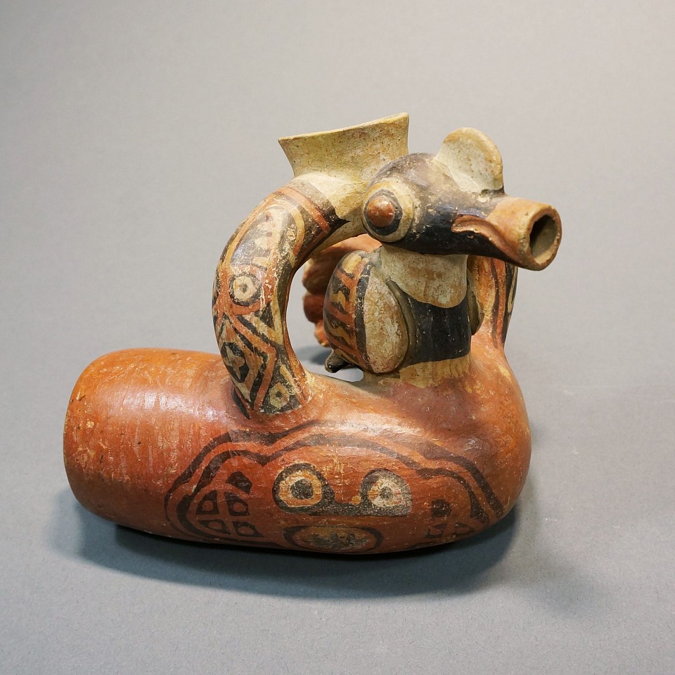 Ecuador | Guangala Carved Mother of Pearl Eagle | | David Bernstein Pre ...