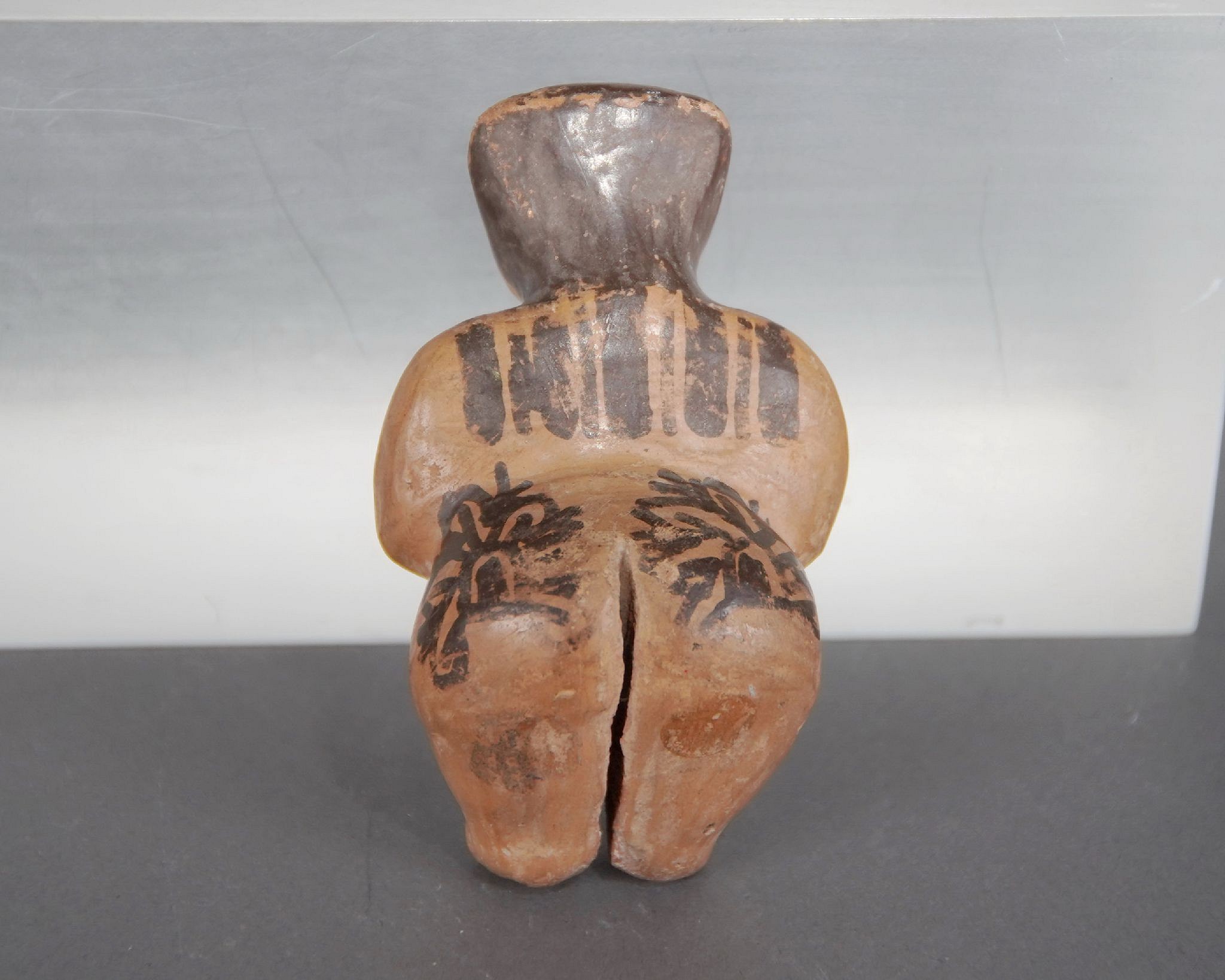 Peru | Nazca Polychrome Effigy Jar with Flute Player | | David ...