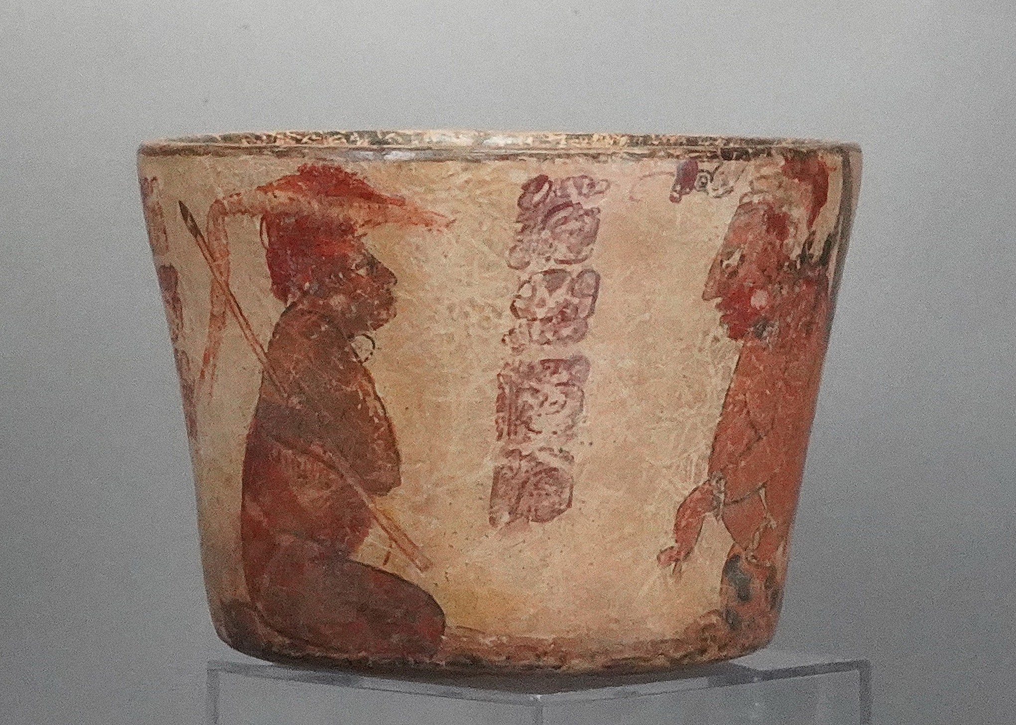 Guatemala | Mayan Tepeu 1 Style Mayan Painted Cylinder With Complex ...