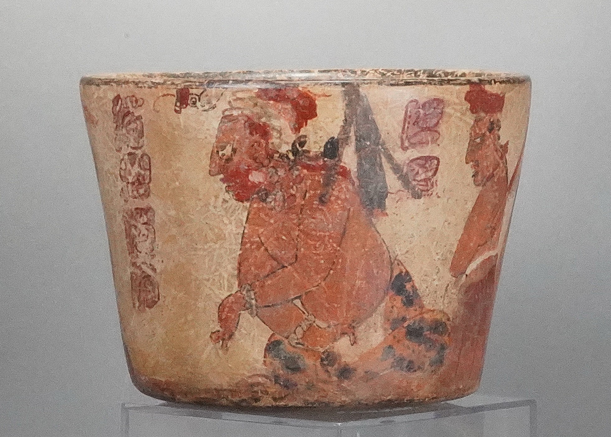 Guatemala | Mayan Tepeu 2 Polychrome Dish with "Fat Cacique" and Victim ...
