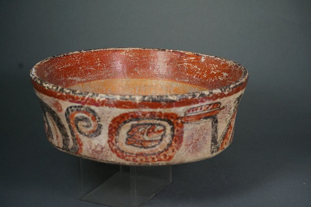 Guatemala | Mayan Tepeu 1 Style Mayan Painted Cylinder With Complex ...