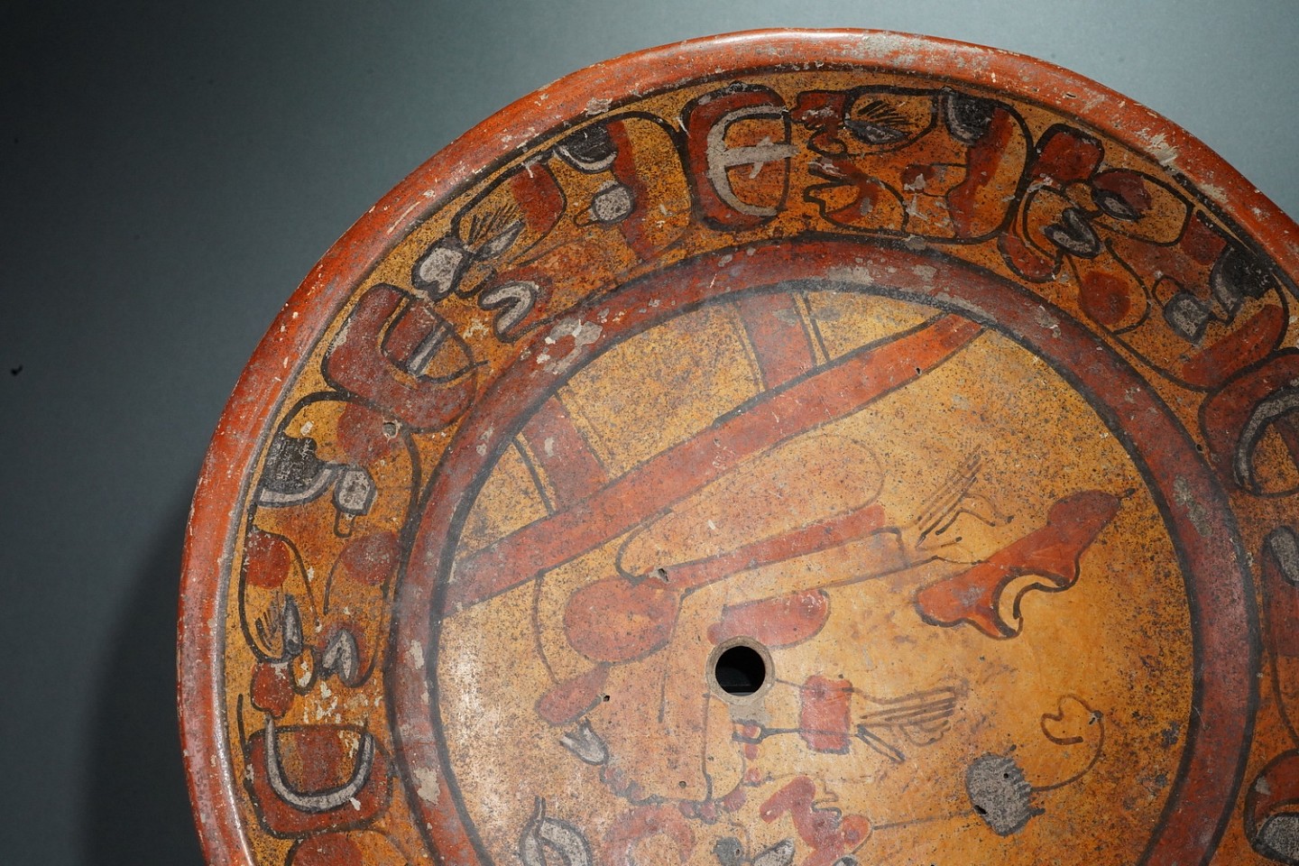 Guatemala | Mayan Tepeu 1 Style Mayan Painted Cylinder With Complex ...