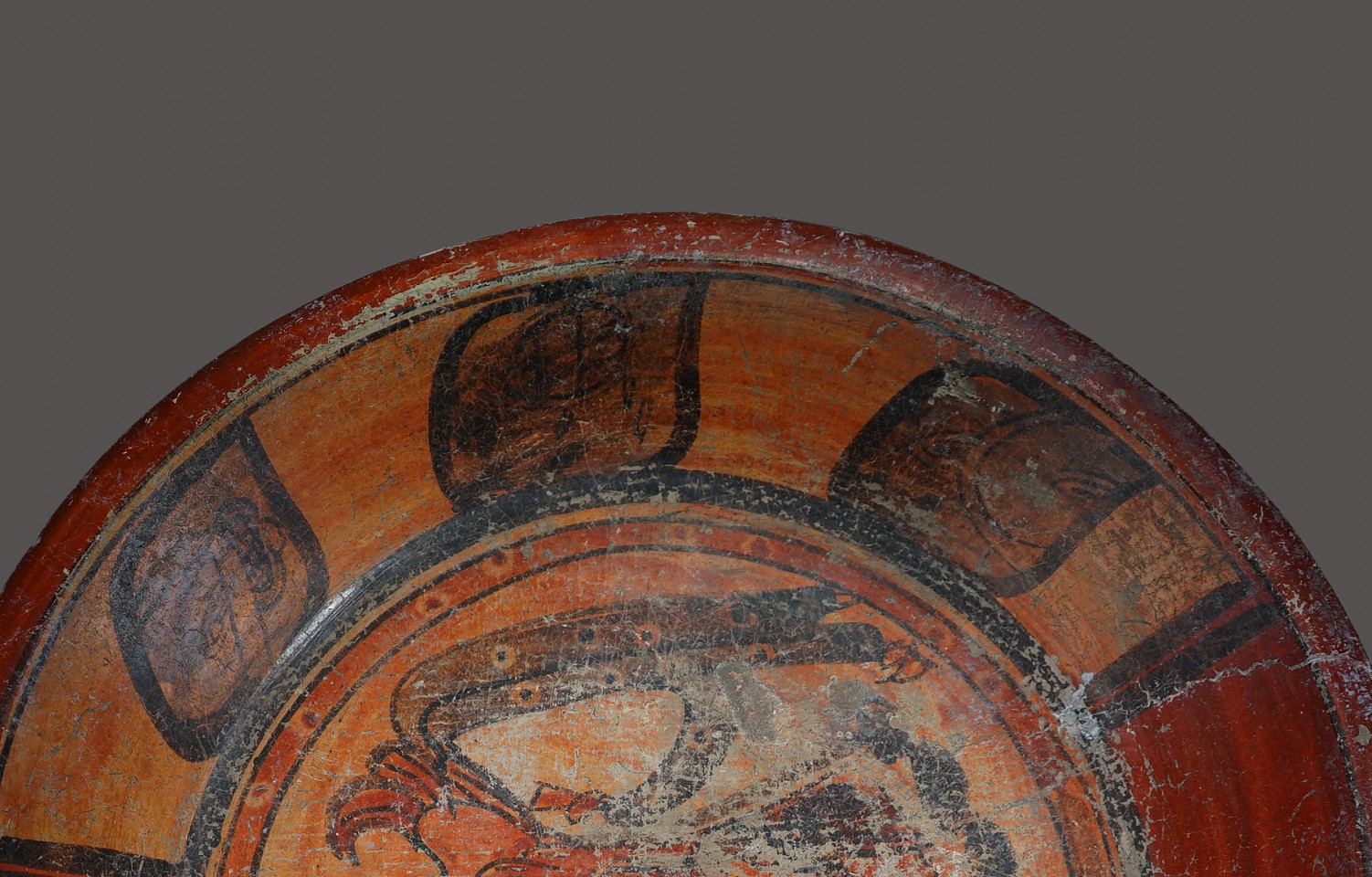 Guatemala | Mayan Tepeu 1 Style Mayan Painted Cylinder With Complex ...