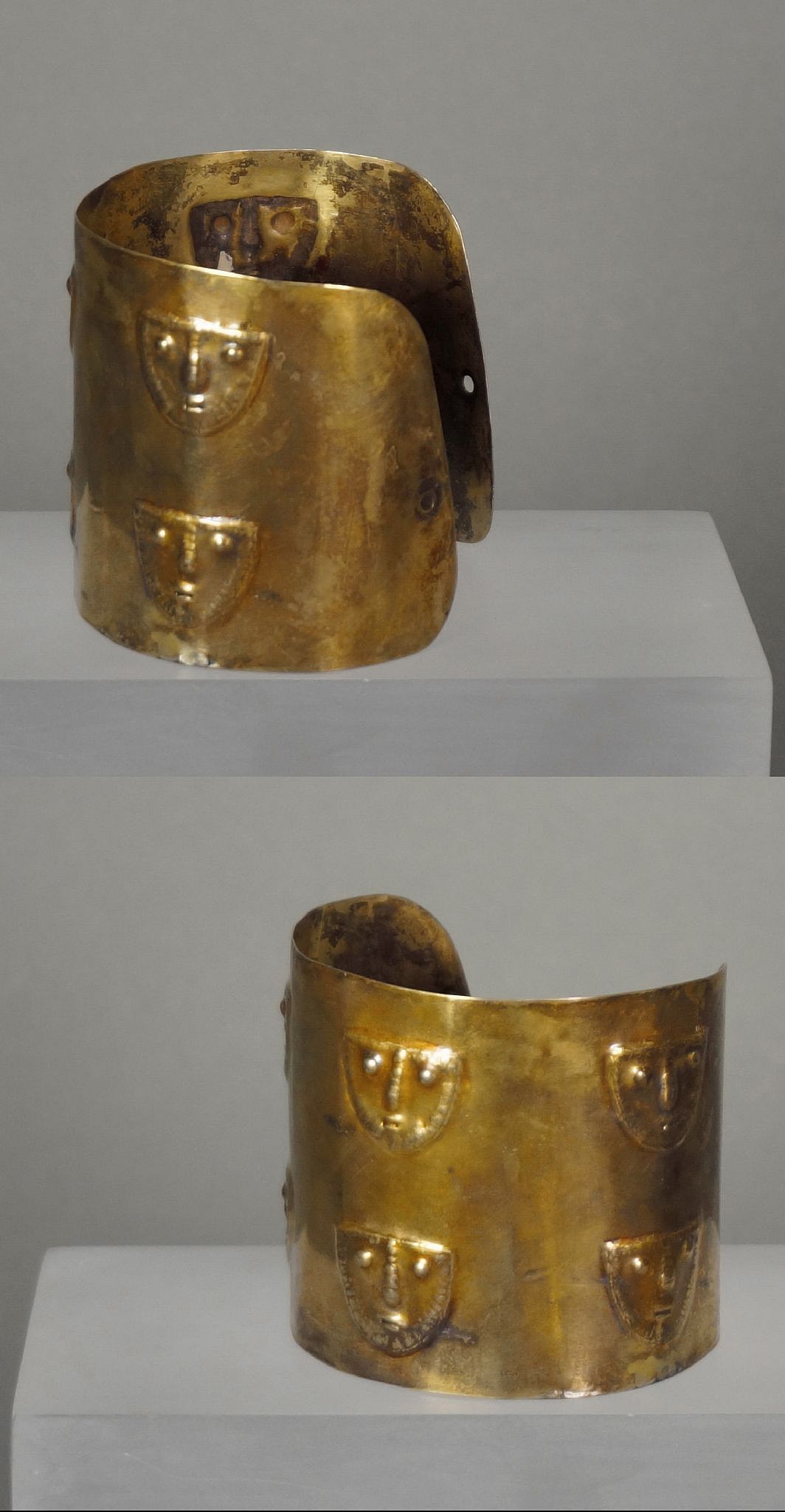 Panama | Macaracas (Cocle) Circular Gold Disc With Concave Center ...