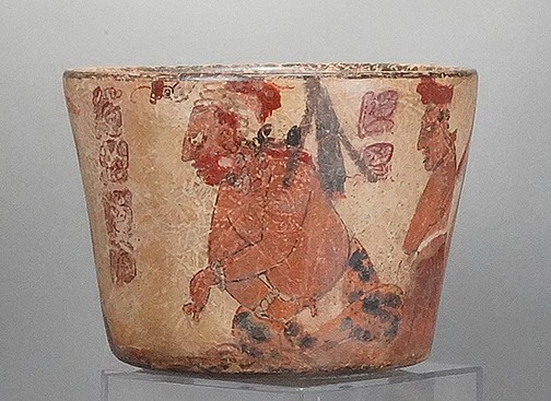 Guatemala | Mayan Tepeu 1 Style Mayan Painted Cylinder With Complex ...